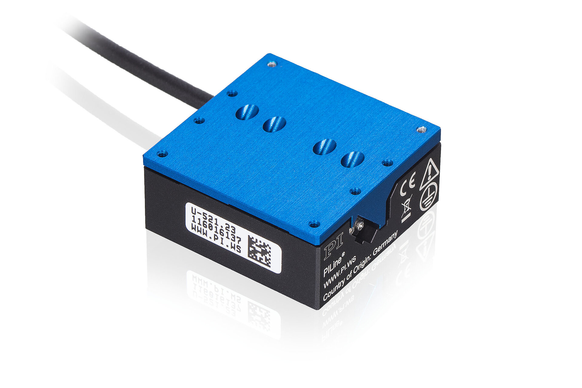 Compact Linear Stage with Ultrasonic Piezomotor